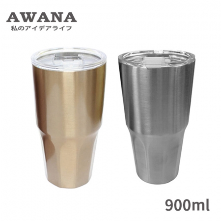 AWANA #316角型風暴杯900ml DG-900 金銀雙享配 限量二入組 - 線上購買 | 好買市集(原Hami市集)