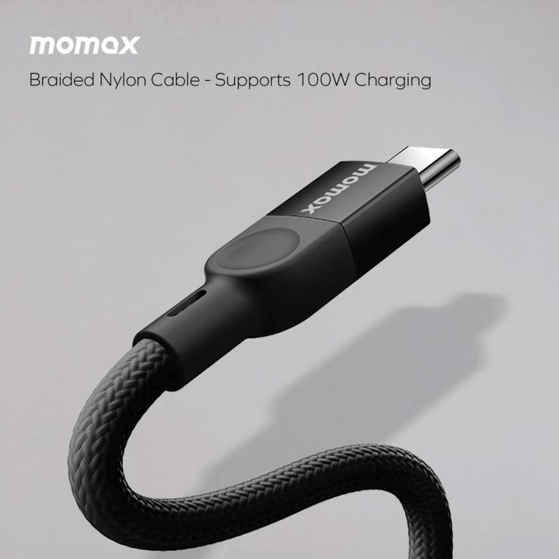 MOMAX Mag Link 1米 USB-C to USB-C 100W USB2.0 磁吸連接線 - 線上購買 | 好買市集(原Hami市集)